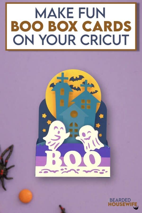 How to Make Boo Box Cards - The Bearded Housewife