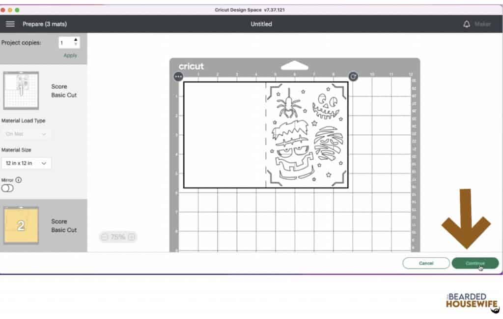 How to Make Halloween Insert Cards - The Bearded Housewife
