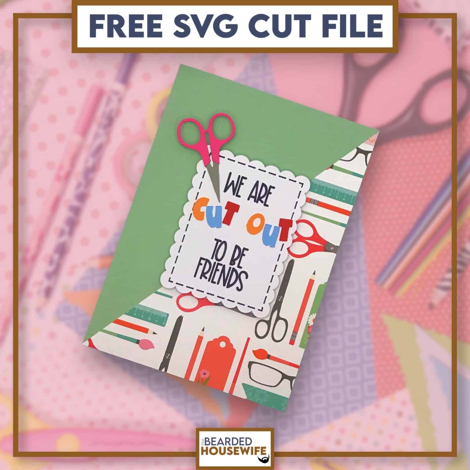 How to Make a Crafty Friends Card - The Bearded Housewife