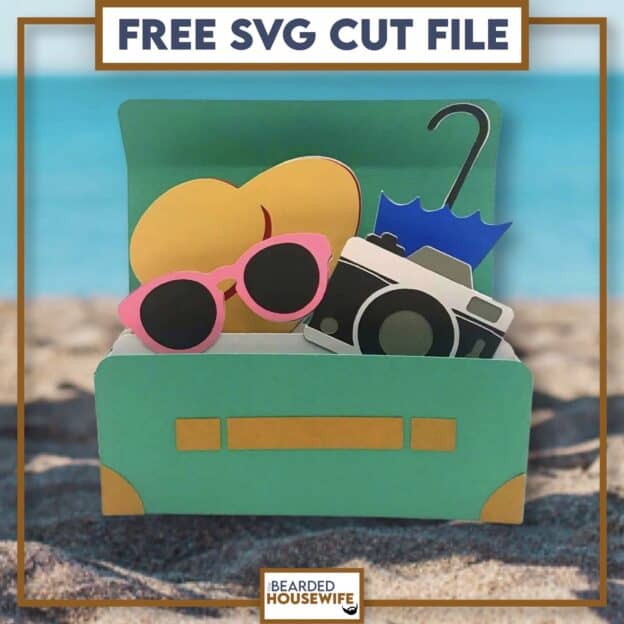 How to Make Suitcase Box Cards - The Bearded Housewife