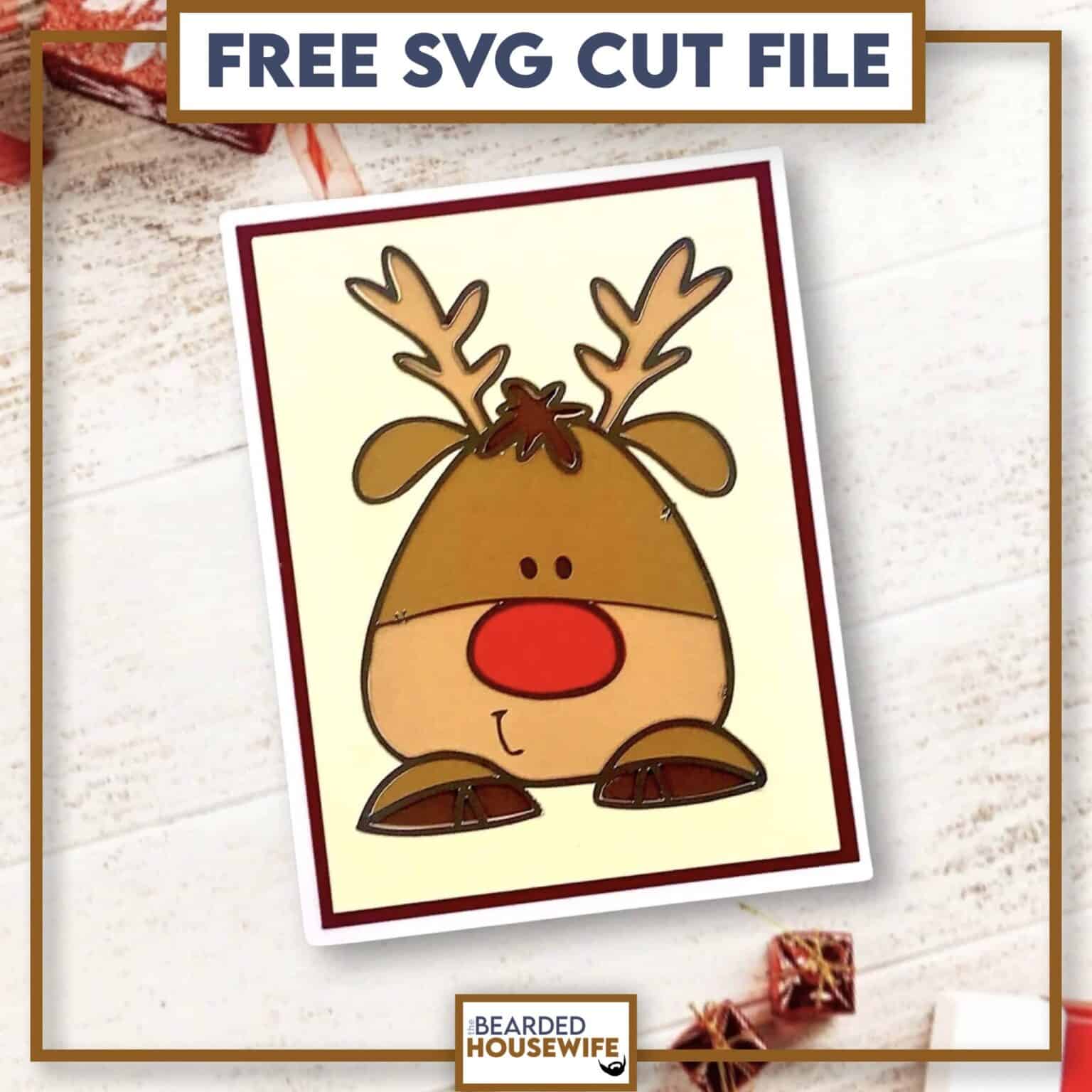 How to Make Cute Reindeer Cards - The Bearded Housewife
