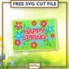 How to Make Happy Spring Layered Cards - The Bearded Housewife