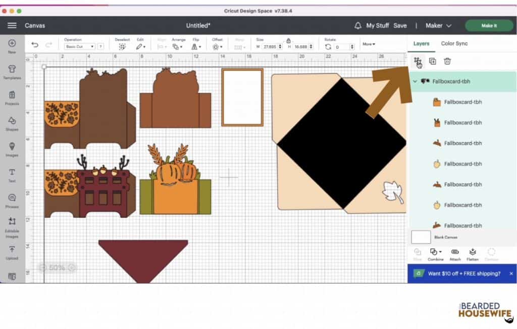 How to Make Fall Box Cards - The Bearded Housewife