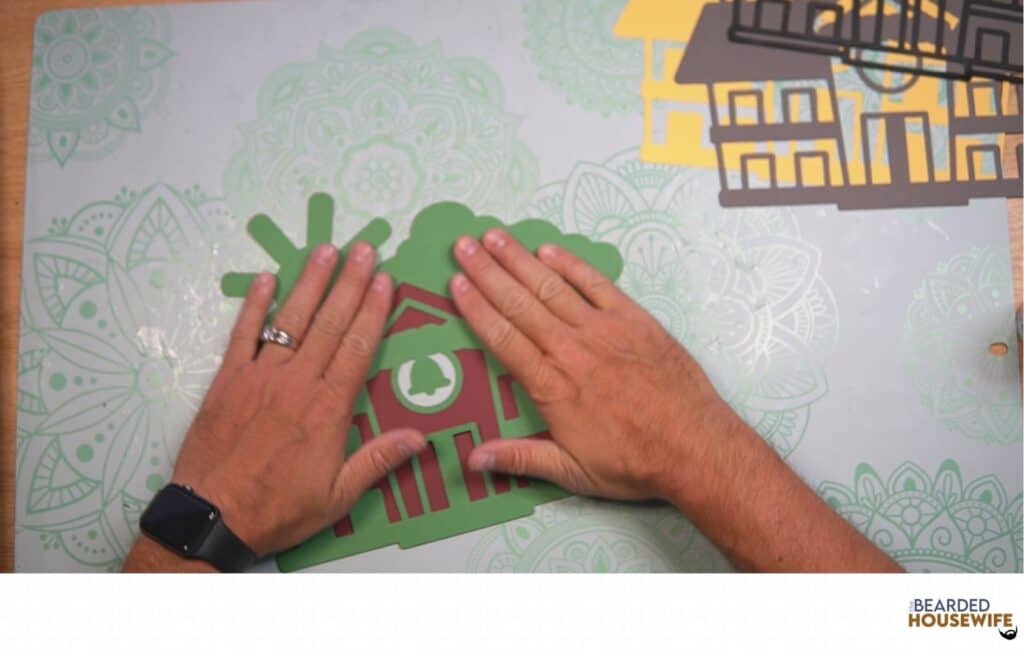 How to Make Schoolhouse Layered Paper Crafts - The Bearded Housewife