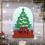 How to Make Christmas Tree Box Cards - The Bearded Housewife
