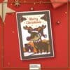 How to Make Rudolph Layered Cards - The Bearded Housewife