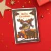 How to Make Rudolph Layered Cards - The Bearded Housewife