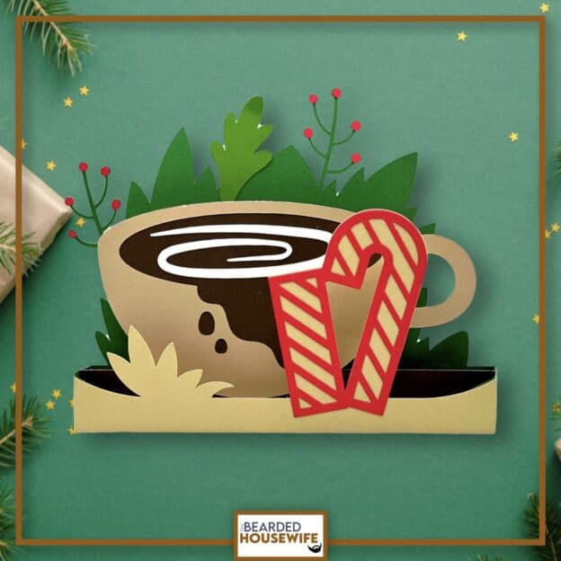 How to Make Hot Cocoa Box Cards - The Bearded Housewife