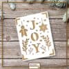 How to Make a Joy Insert Card - The Bearded Housewife