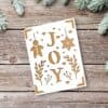 How to Make a Joy Insert Card - The Bearded Housewife
