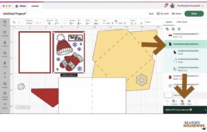 How to Make Cute Layered Cards for Winter - The Bearded Housewife
