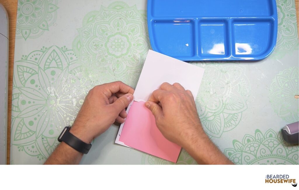 How to Make an Insert Card for Valentine's Day - The Bearded Housewife