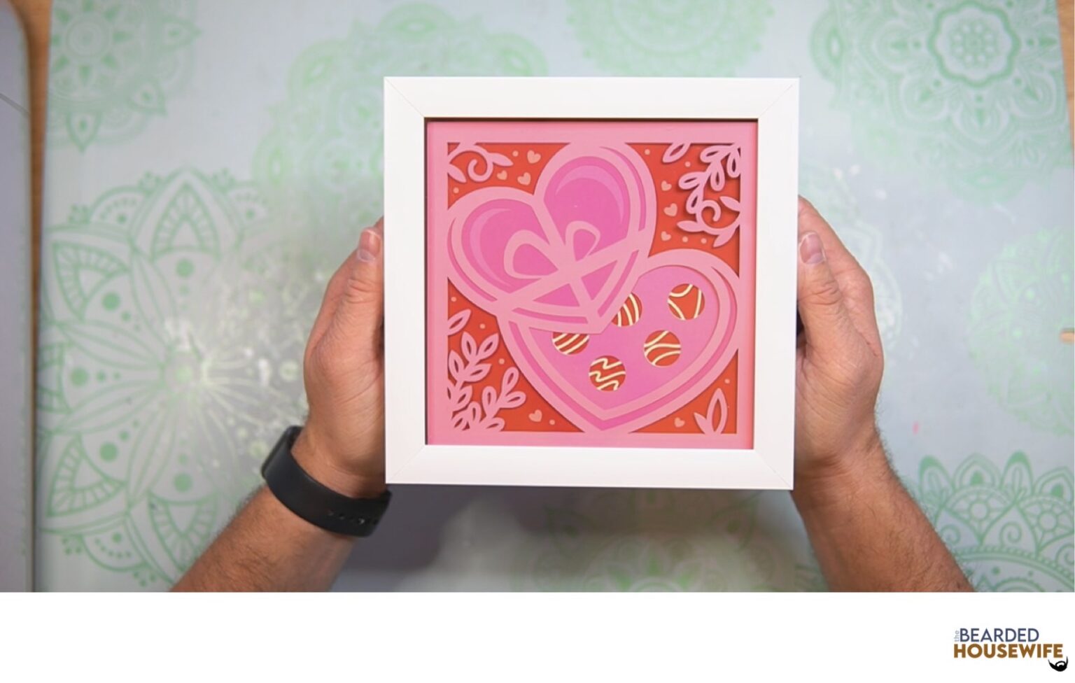How to Make Box of Chocolates Shadow Boxes - The Bearded Housewife