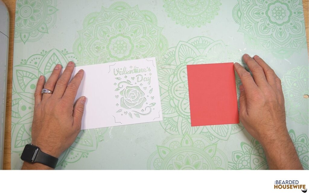 How to Make a Pretty Insert Card for Valentine's Day - The Bearded ...