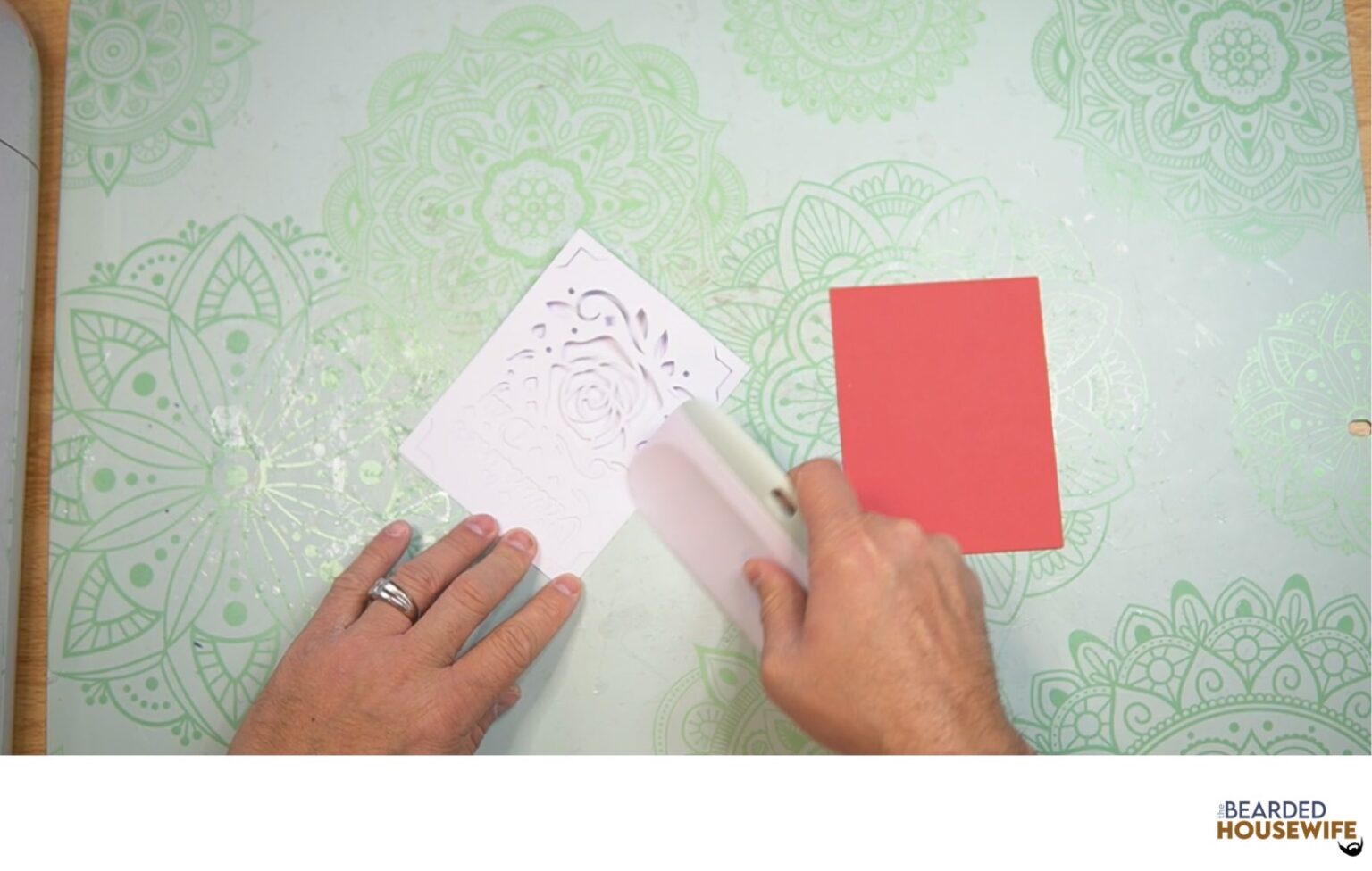 How to Make a Pretty Insert Card for Valentine's Day - The Bearded ...