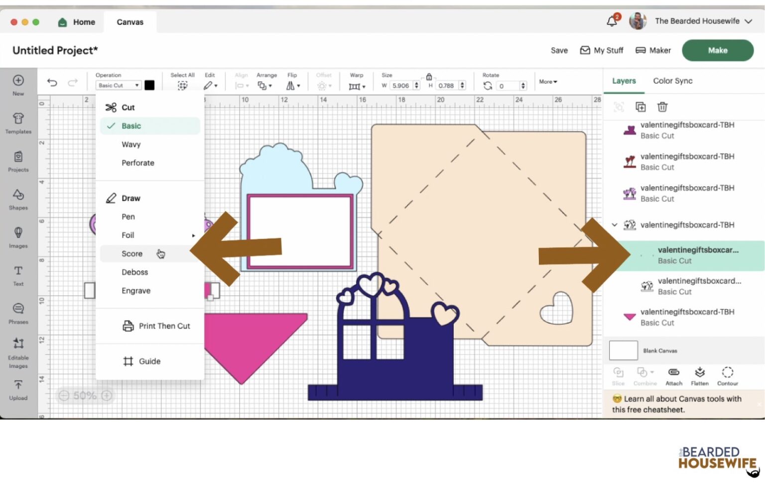 How to Make Fun Valentine Gifts Box Cards - The Bearded Housewife