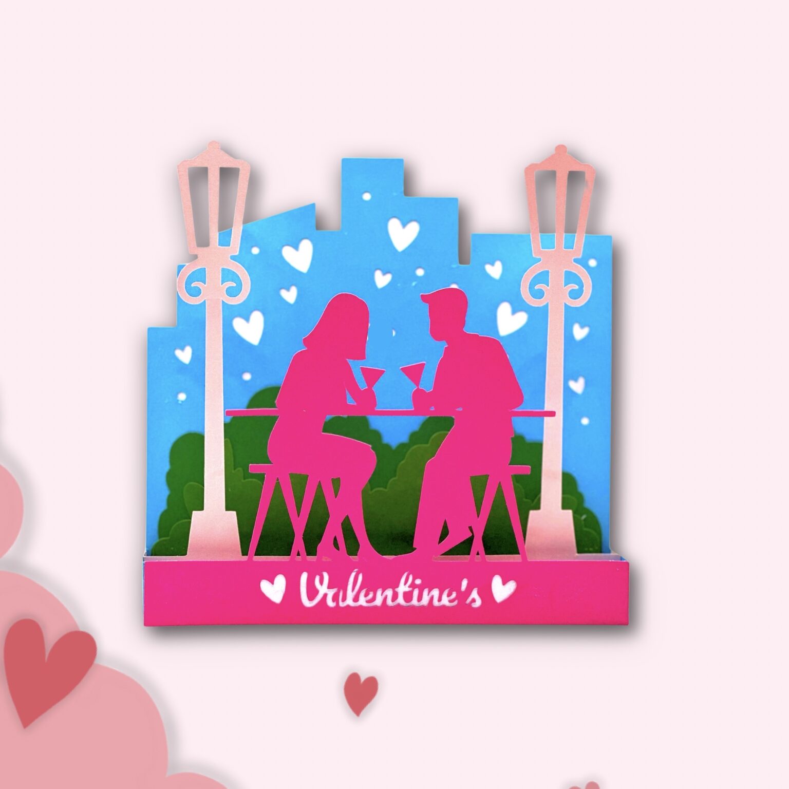 How to Make Romantic Couple Box Cards - The Bearded Housewife