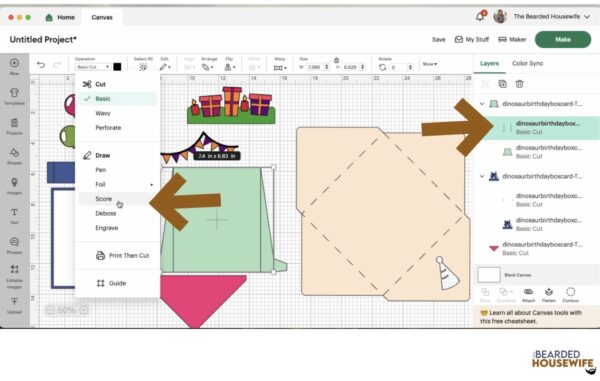 How to Make Fun Birthday Box Cards - The Bearded Housewife