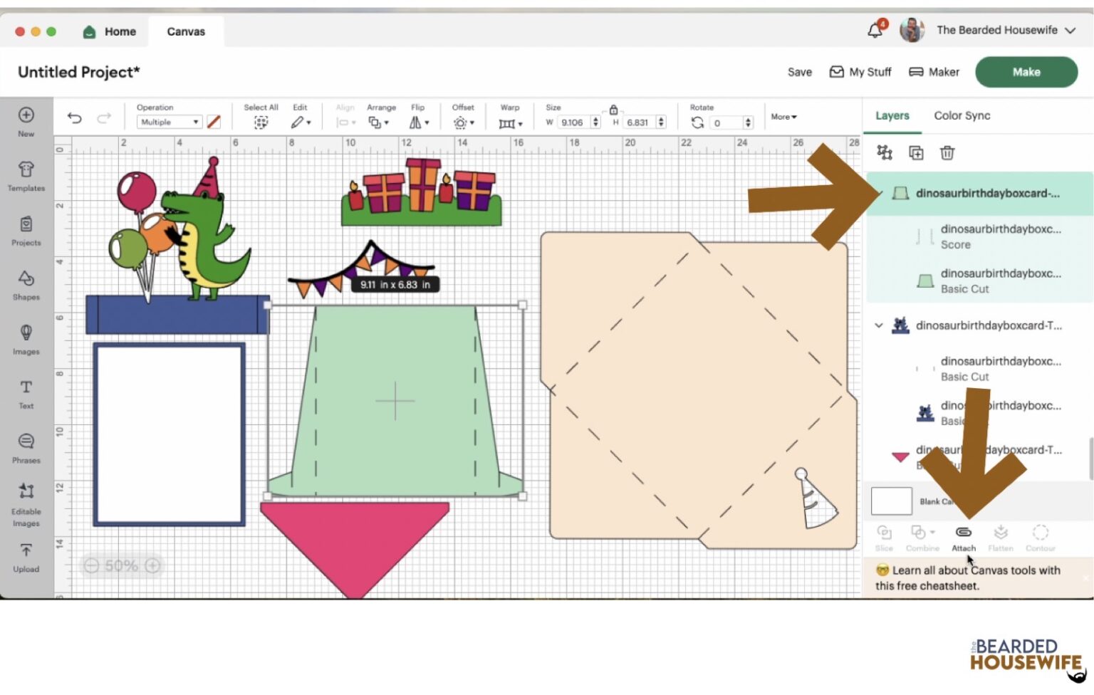 How to Make Fun Birthday Box Cards - The Bearded Housewife