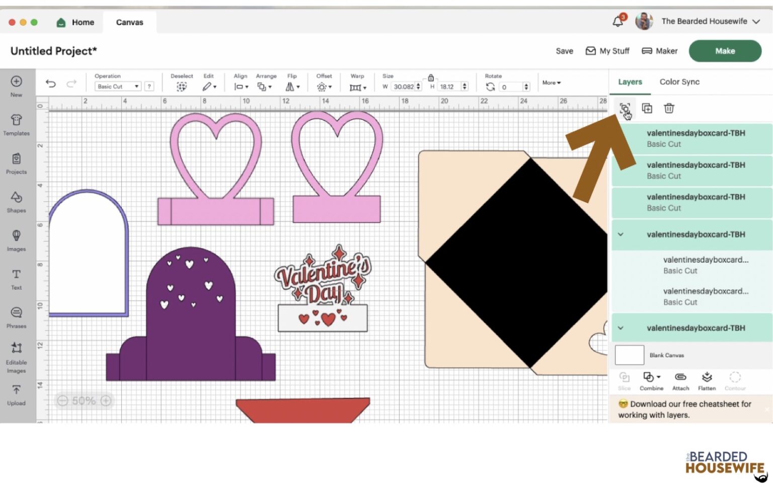 How to Make Fun Box Cards for Valentine's Day - The Bearded Housewife