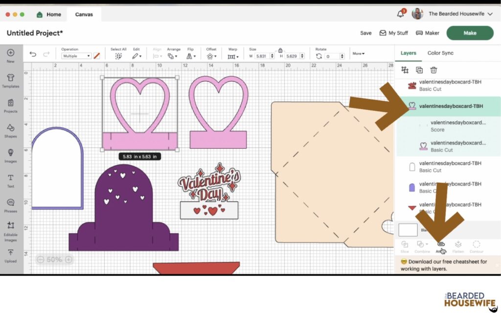 How to Make Fun Box Cards for Valentine's Day - The Bearded Housewife