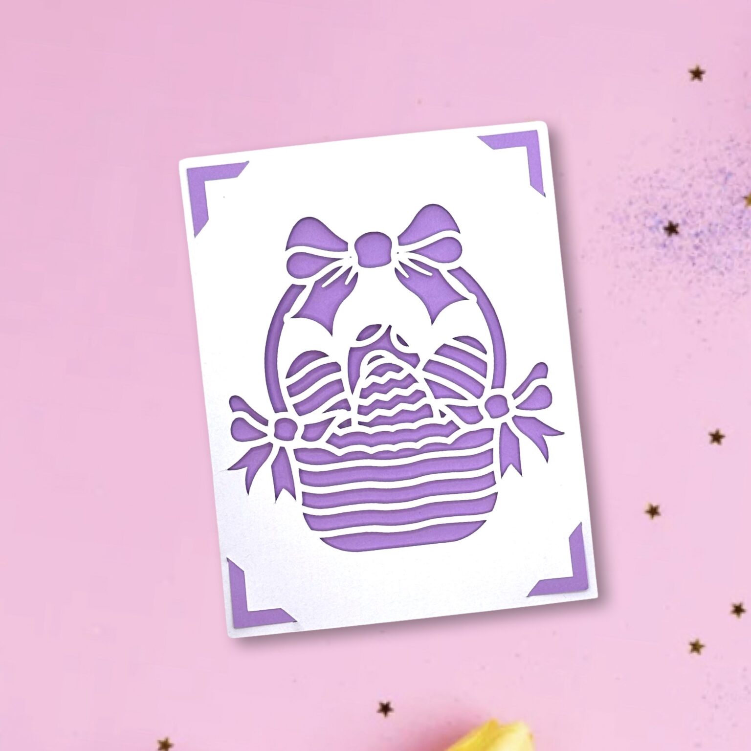 How to Make a Pretty Insert Card for Easter - The Bearded Housewife