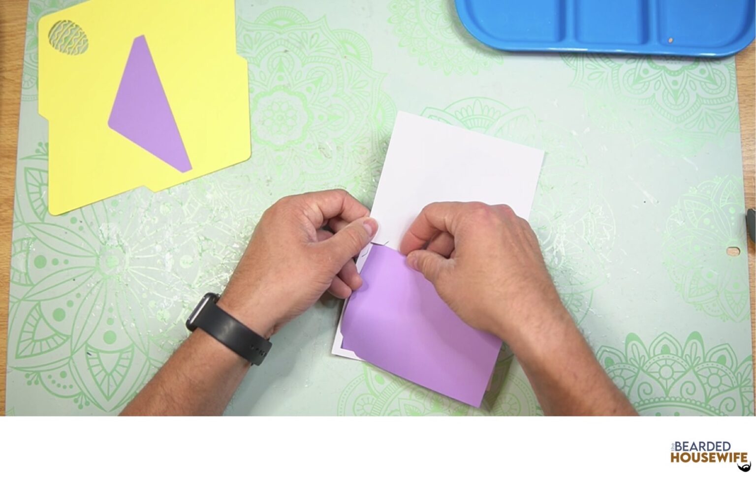 How to Make a Pretty Insert Card for Easter - The Bearded Housewife