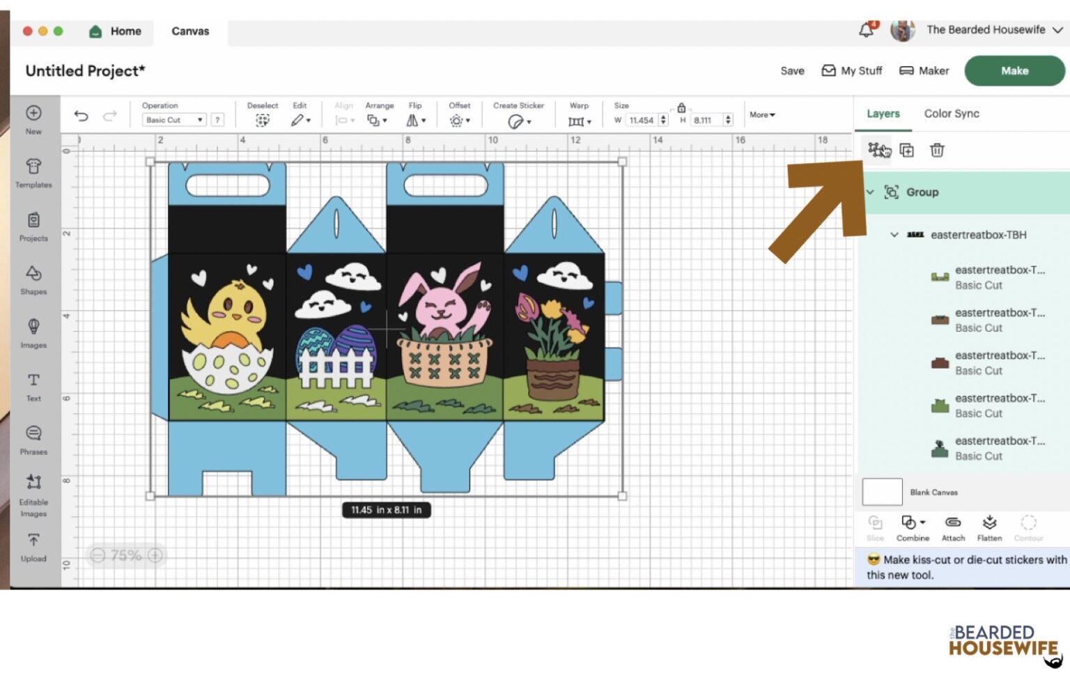 How to Make Fun Easter Treat Boxes - The Bearded Housewife