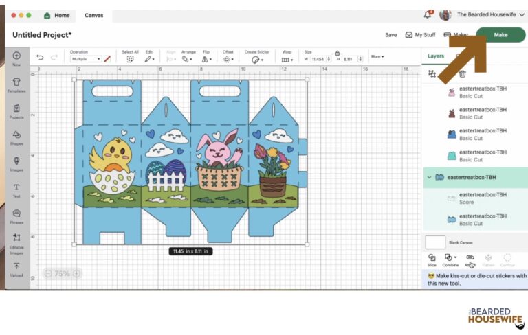 How to Make Fun Easter Treat Boxes - The Bearded Housewife