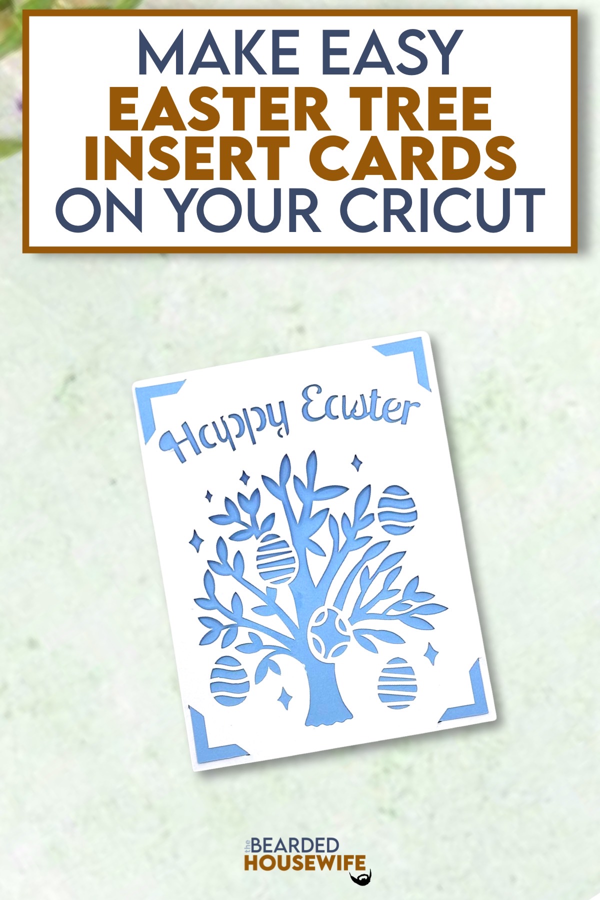 How to Make a Cute Insert Card for Easter - The Bearded Housewife