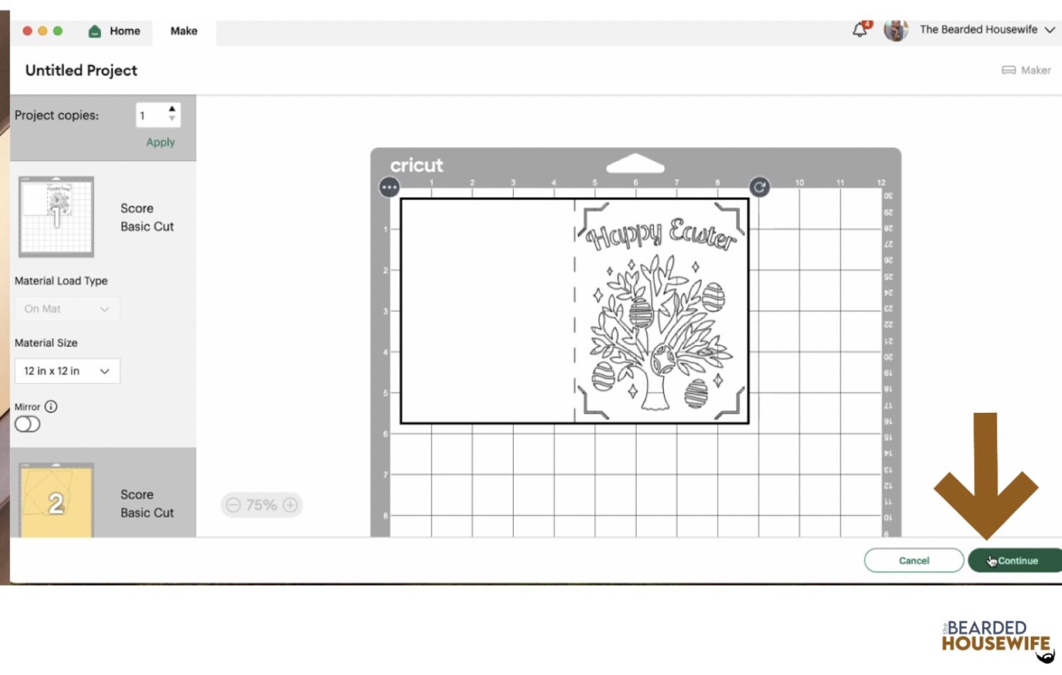 How to Make a Cute Insert Card for Easter - The Bearded Housewife