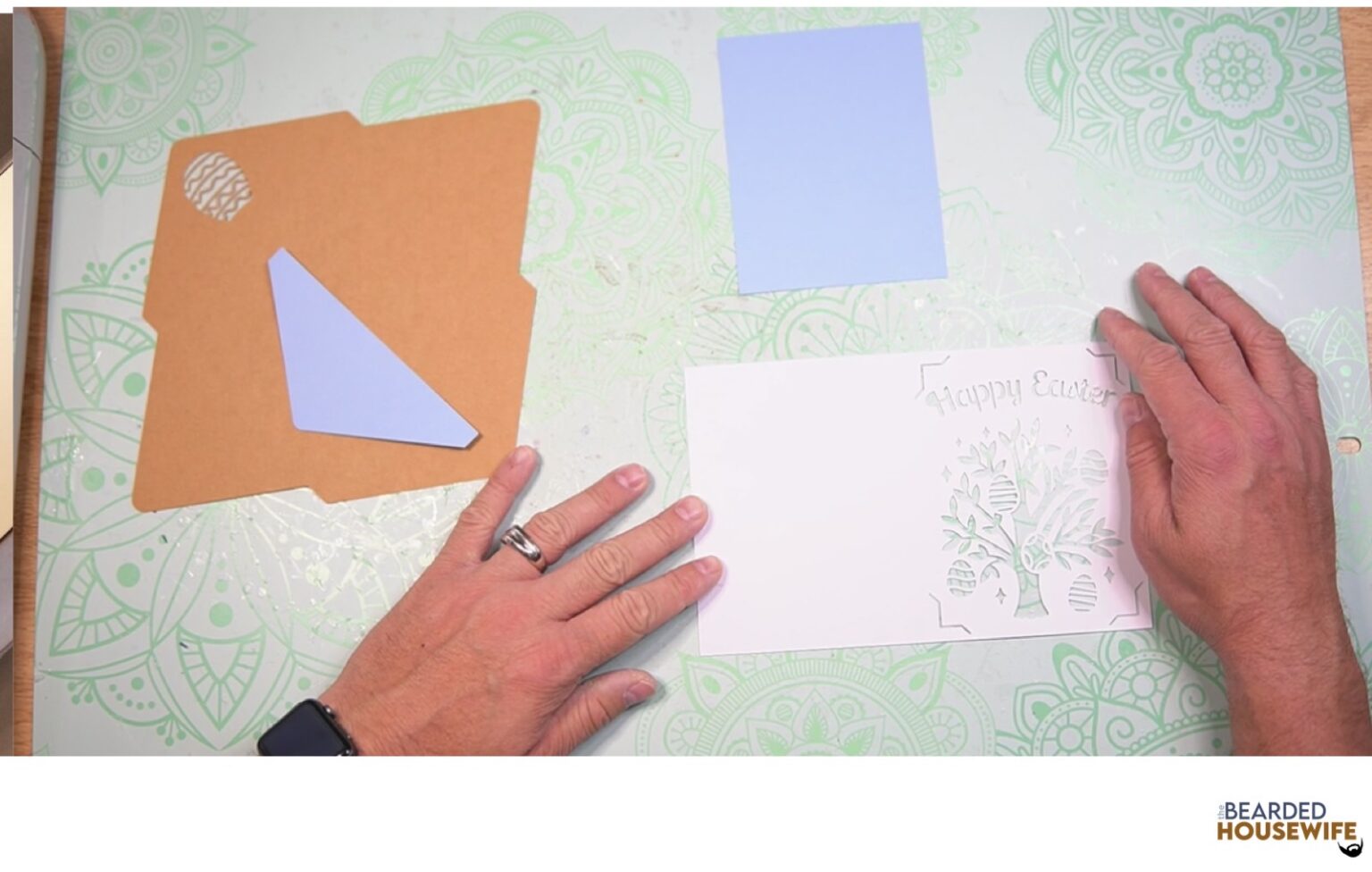 How to Make a Cute Insert Card for Easter - The Bearded Housewife