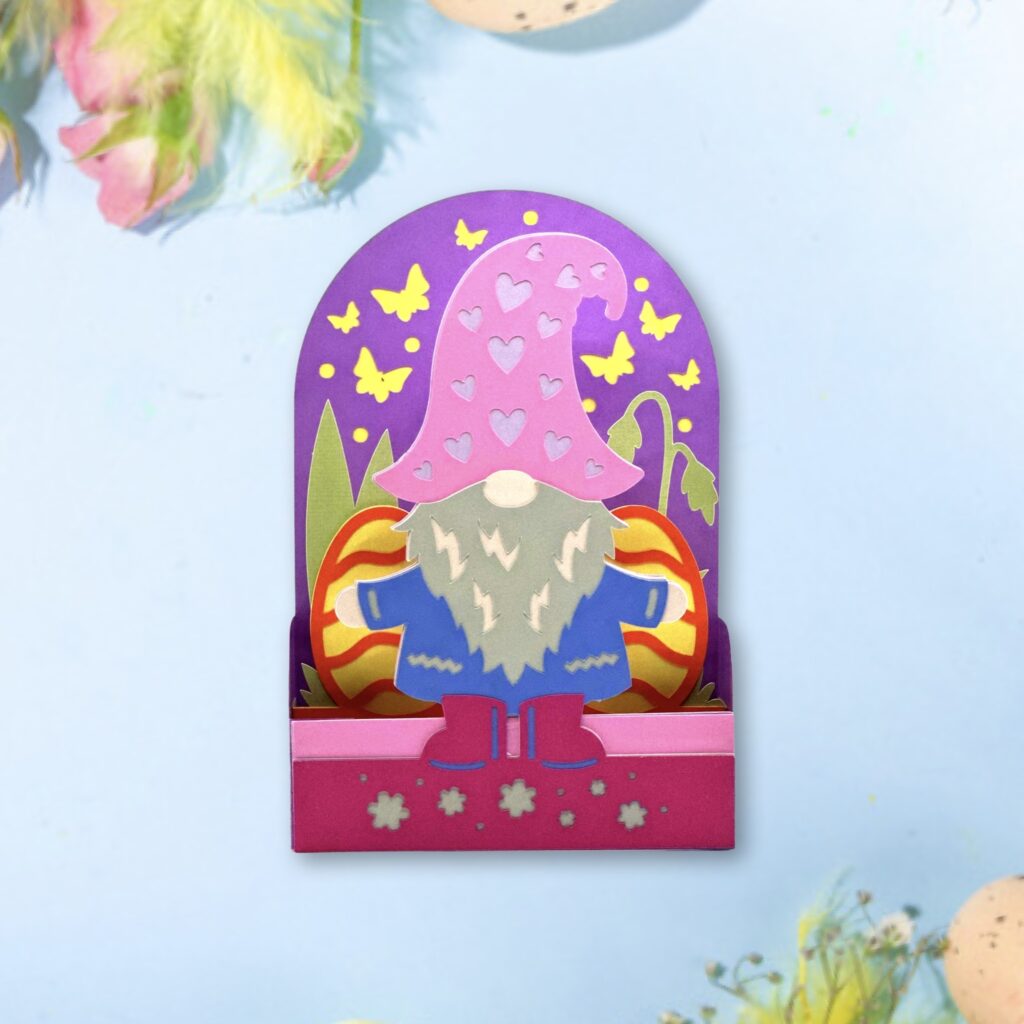 How to Make Cute Gnome Box Cards for Easter - The Bearded Housewife