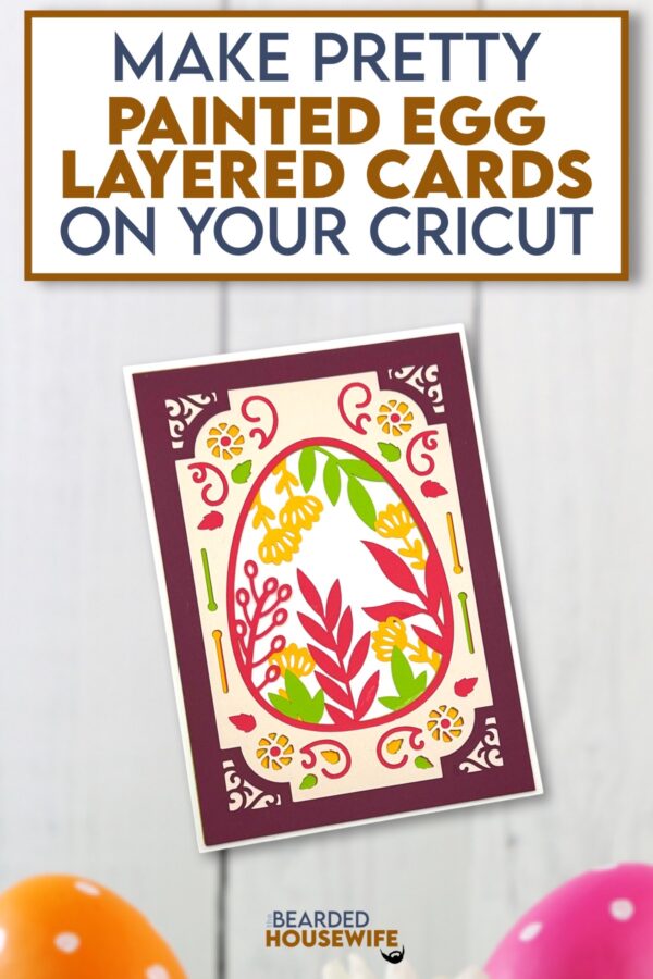 How to Make Pretty Layered Cards for Easter - The Bearded Housewife