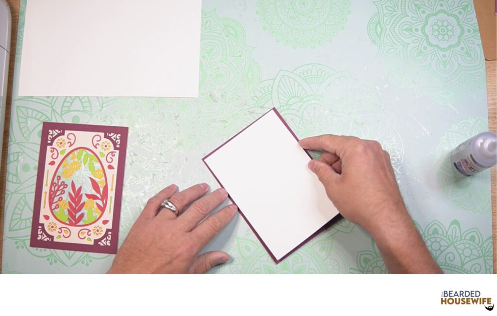 How to Make Pretty Layered Cards for Easter - The Bearded Housewife