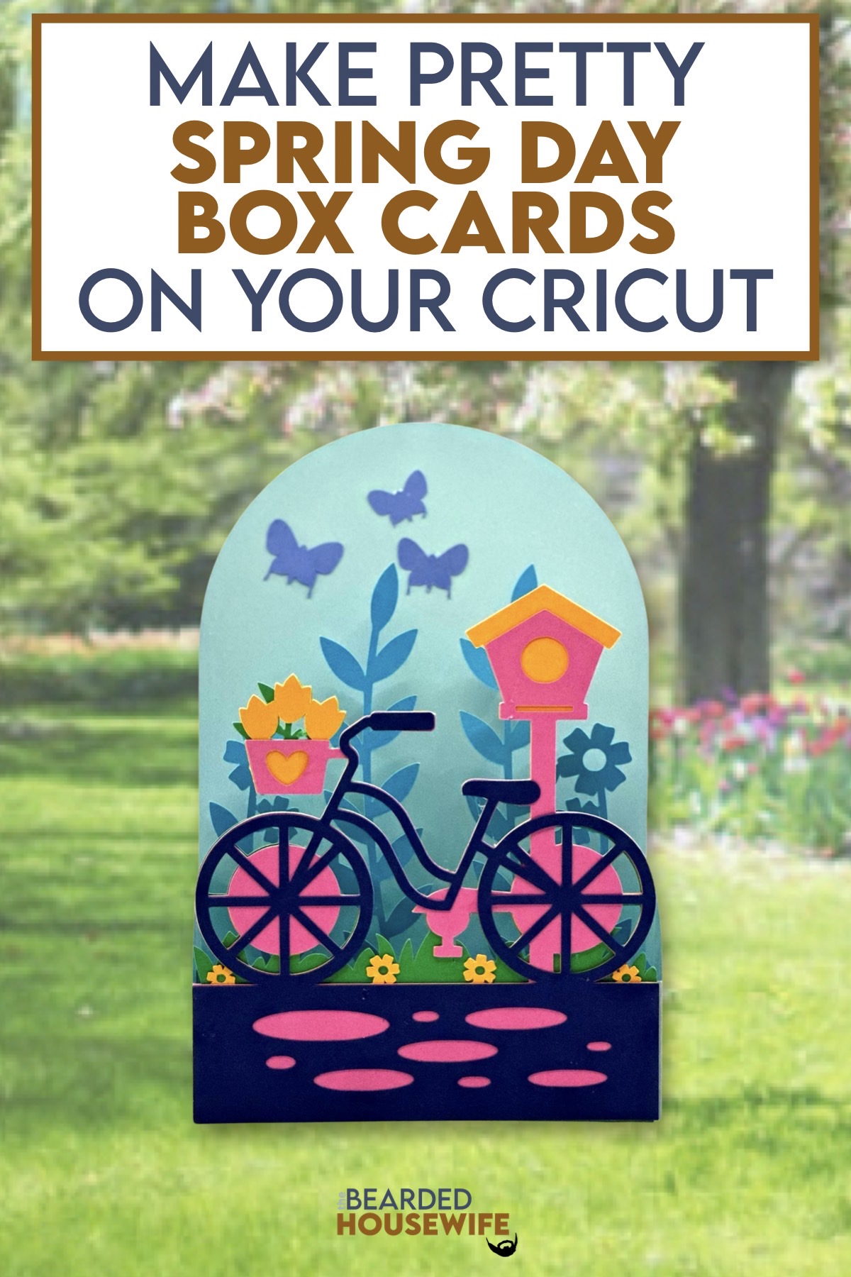 How to Make Pretty Box Cards for Spring - The Bearded Housewife