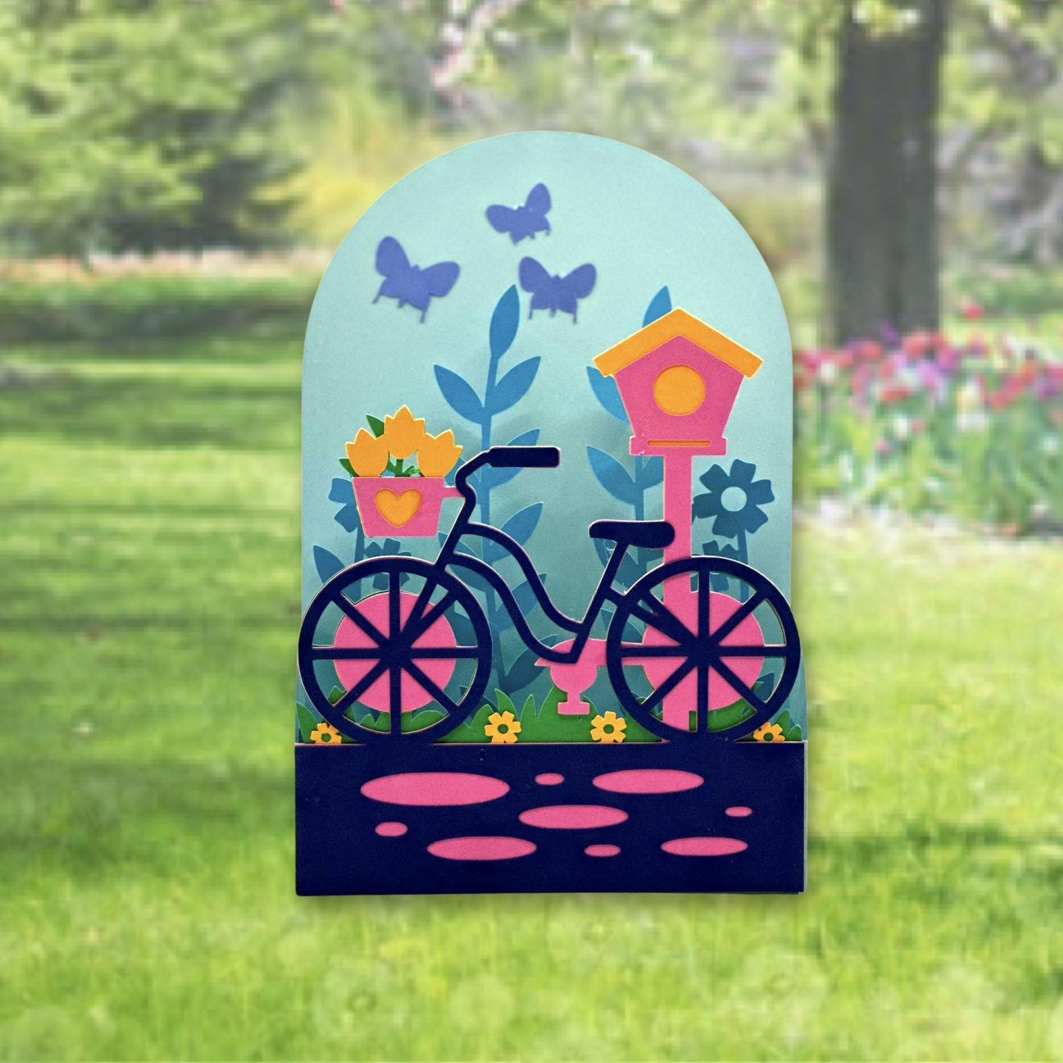 How to Make Pretty Box Cards for Spring - The Bearded Housewife