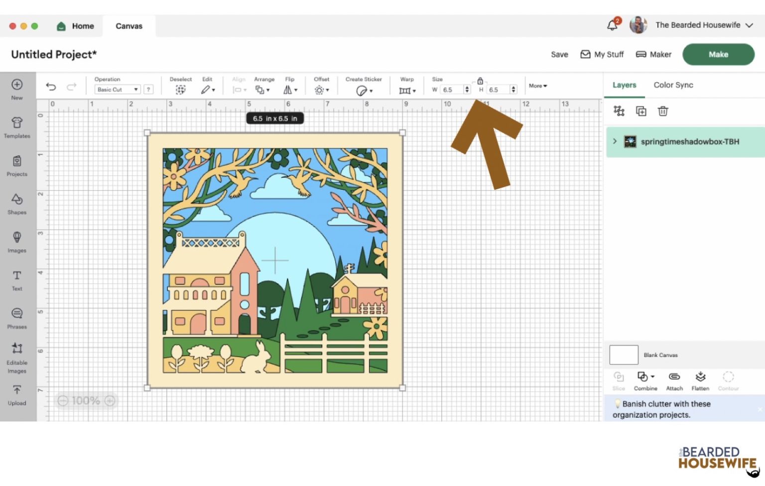 How to Make Pretty Springtime Shadow Boxes - The Bearded Housewife