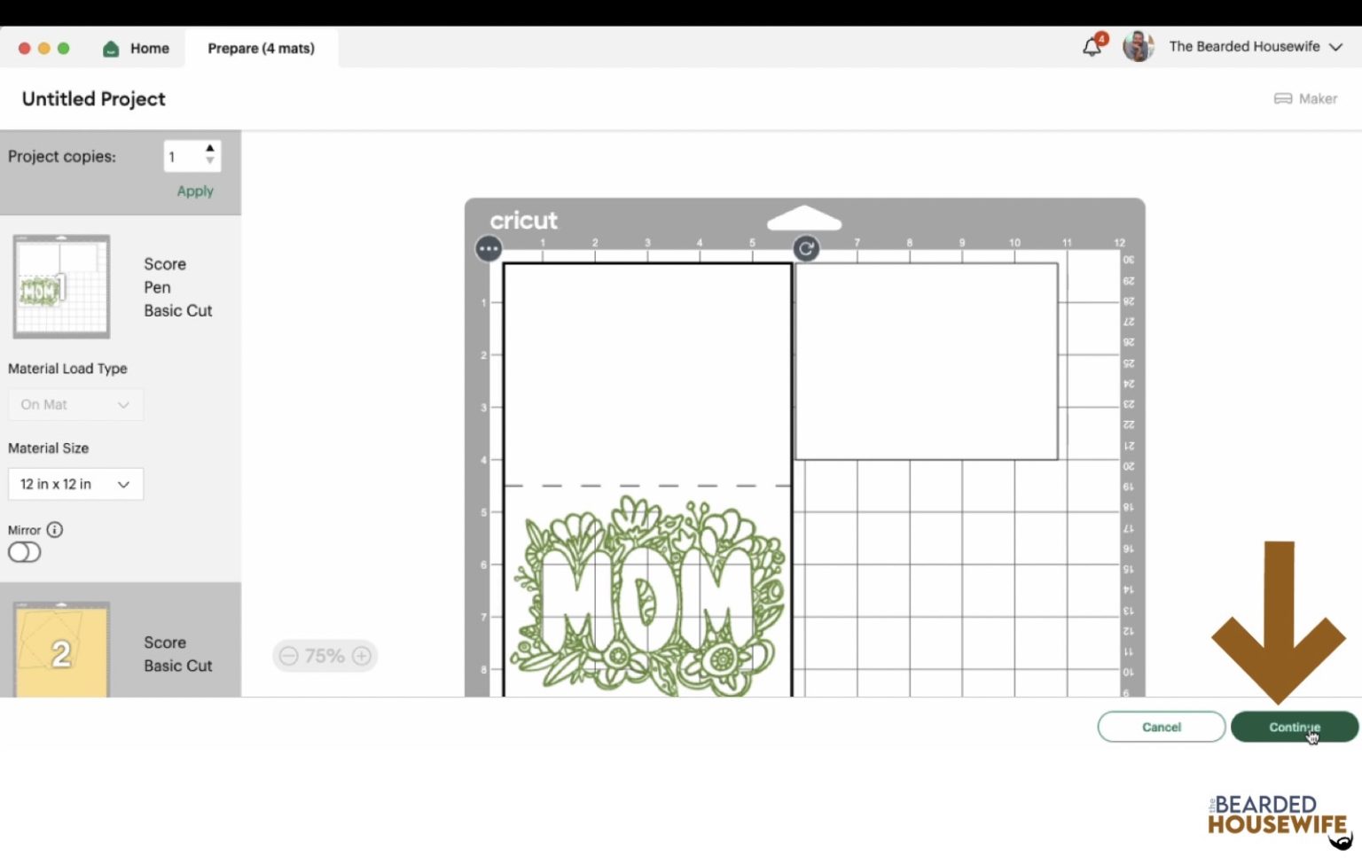 How to Make Pretty Cutout Cards for Mom - The Bearded Housewife