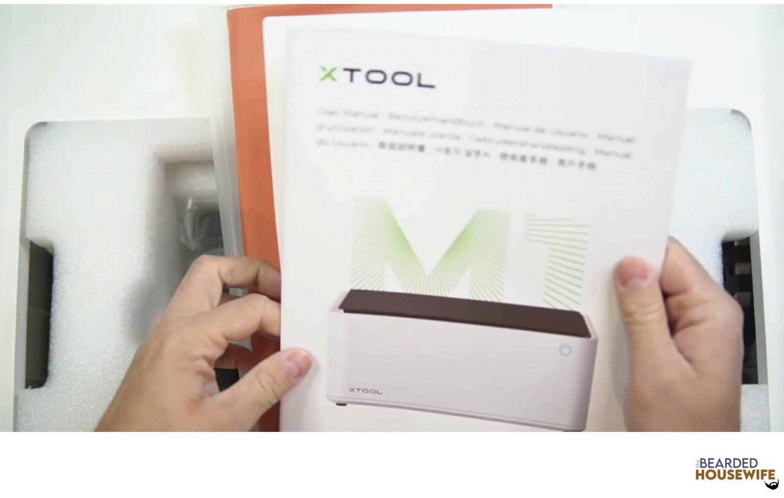 How to Unbox and Set Up the xTool M1 - The Bearded Housewife
