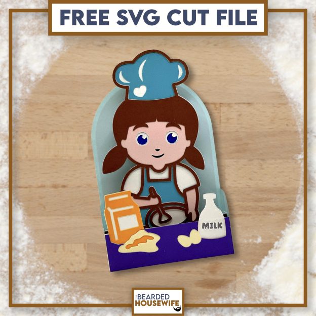 How to Make Cute Baking Box Cards - The Bearded Housewife
