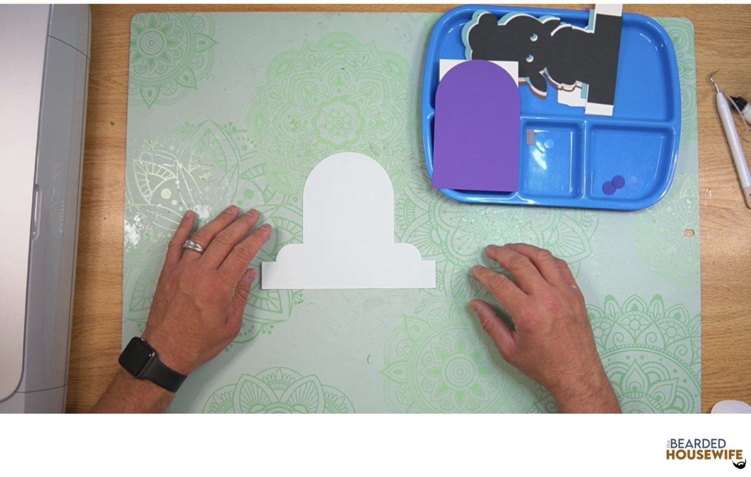 How To Make Cute Baking Box Cards The Bearded Housewife