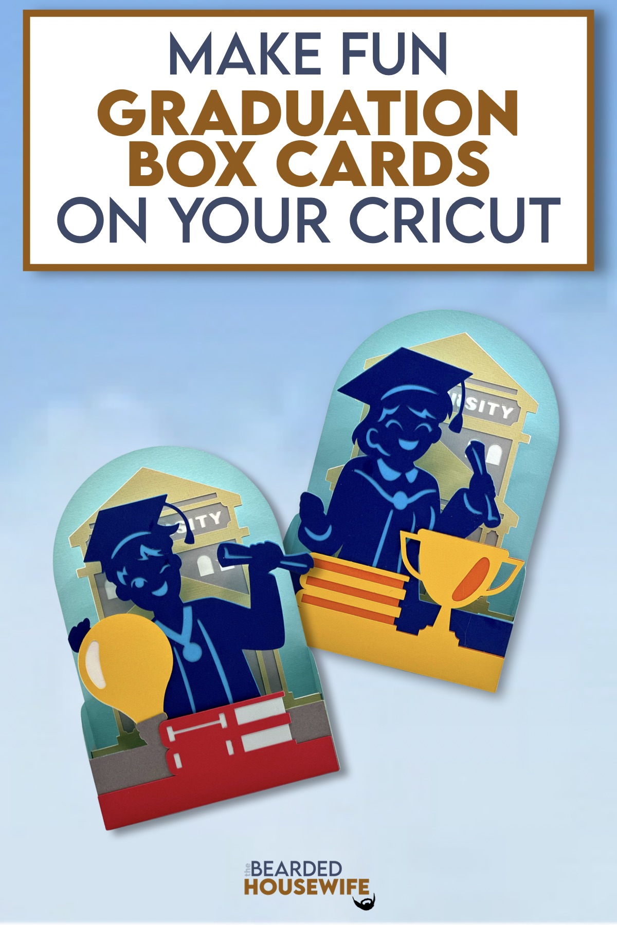 How to Make Box Cards for Graduates - The Bearded Housewife