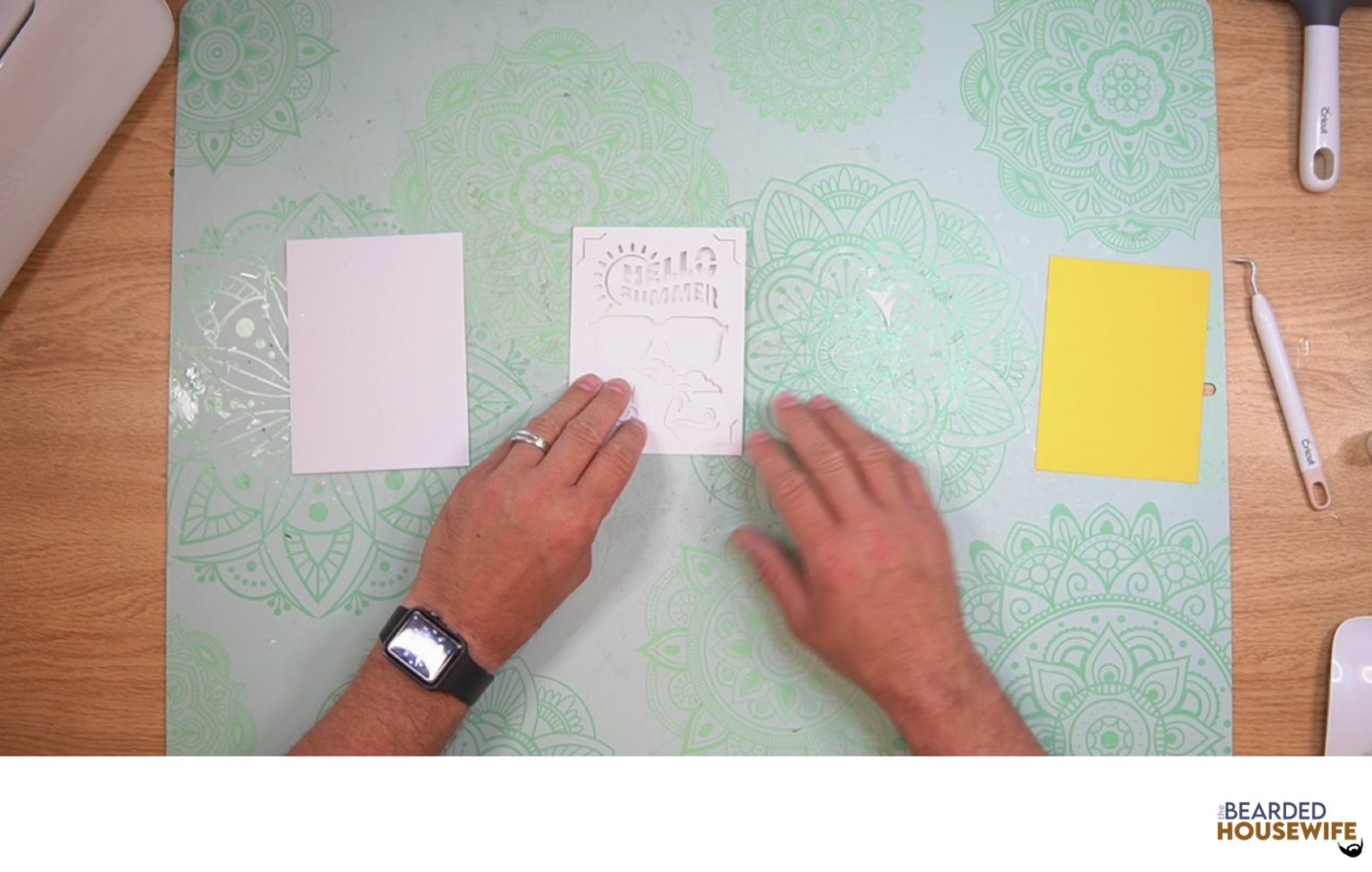 How to Make Summer Insert Cards - The Bearded Housewife