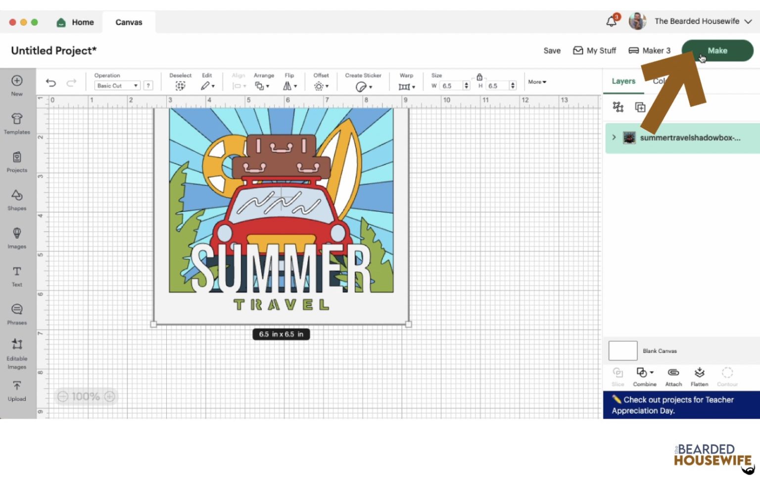 How to Make Fun Summer Travel Shadow Boxes - The Bearded Housewife