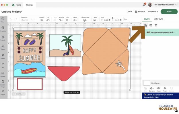 How to Make Summer Pop-Up Cards - The Bearded Housewife