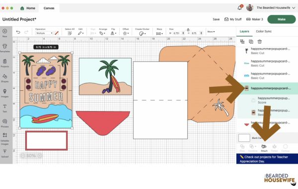 How to Make Summer Pop-Up Cards - The Bearded Housewife