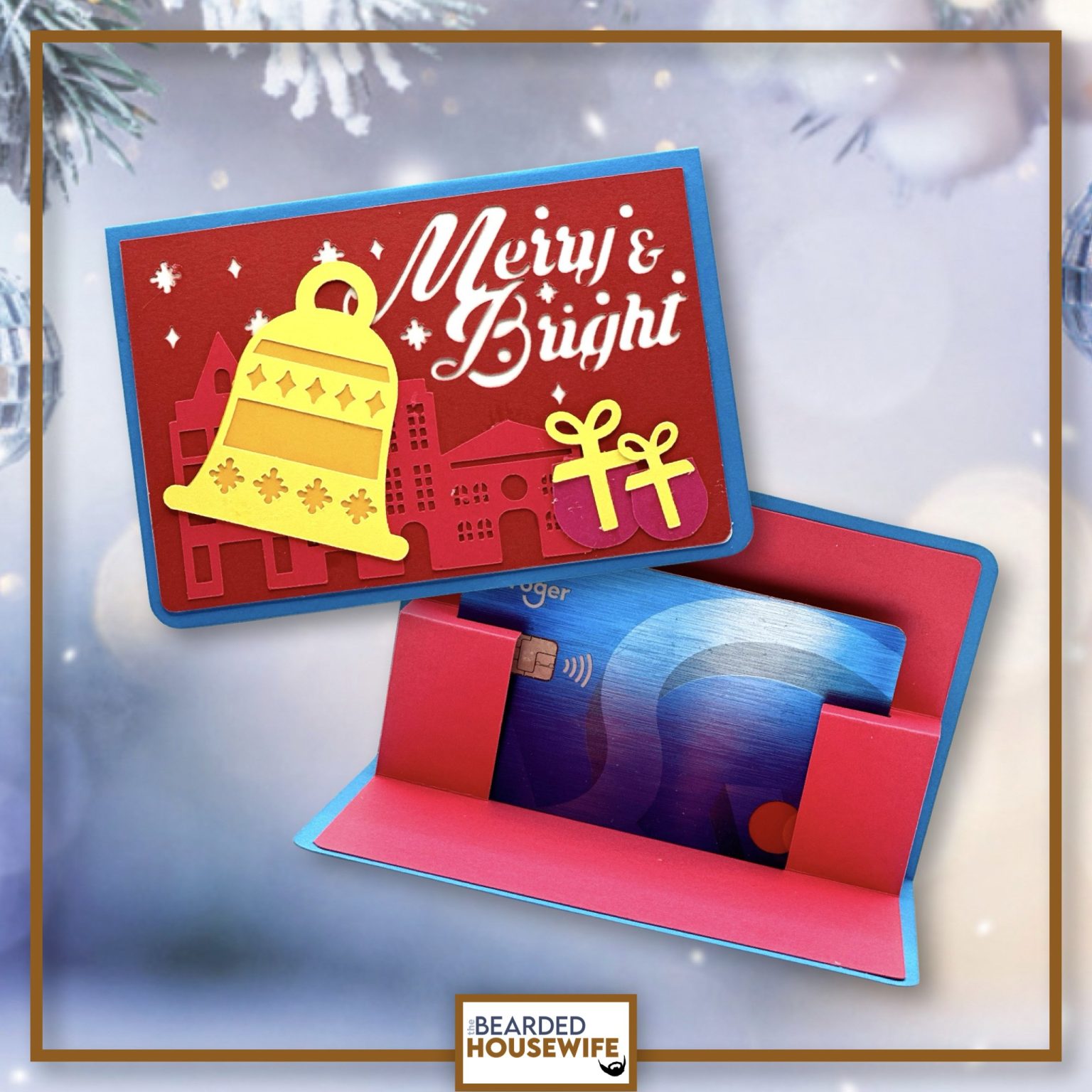 How to Make Gift Card Holders for the Holidays - The Bearded Housewife