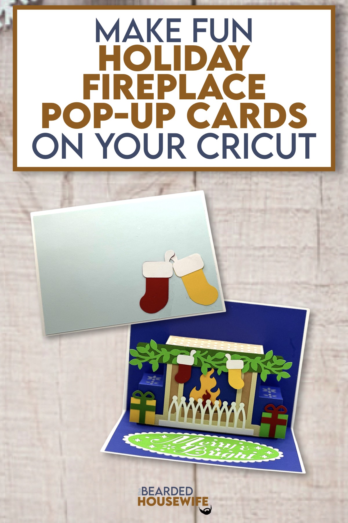 How to Make Fun Pop-up Cards for the Holidays - The Bearded Housewife