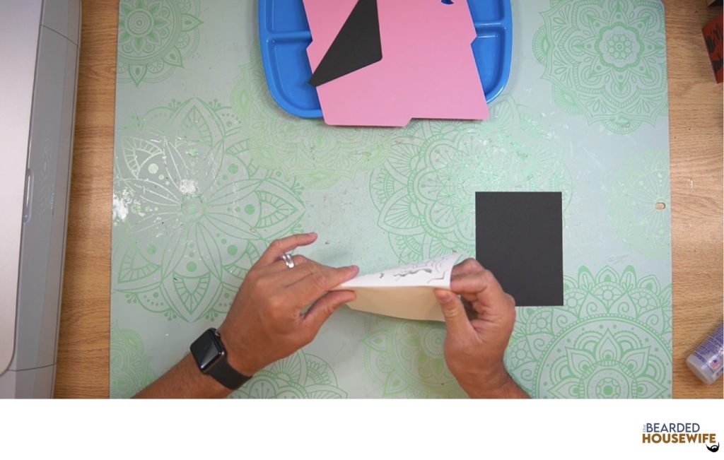 How to Make Halloween House Insert Cards - The Bearded Housewife